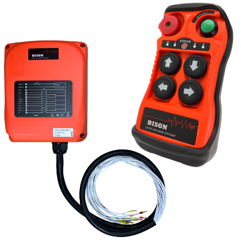 Radio Remote Options (Q400)|Bison Lifting Equipment