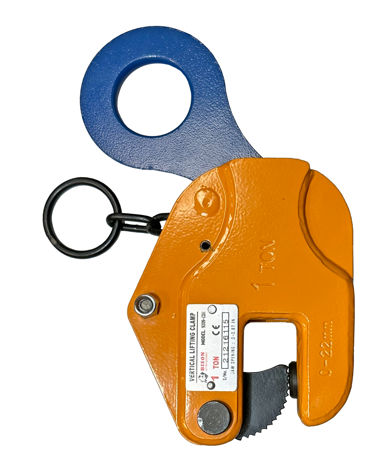 5 Ton Vertical Plate Clamp |Bison Lifting Equipment